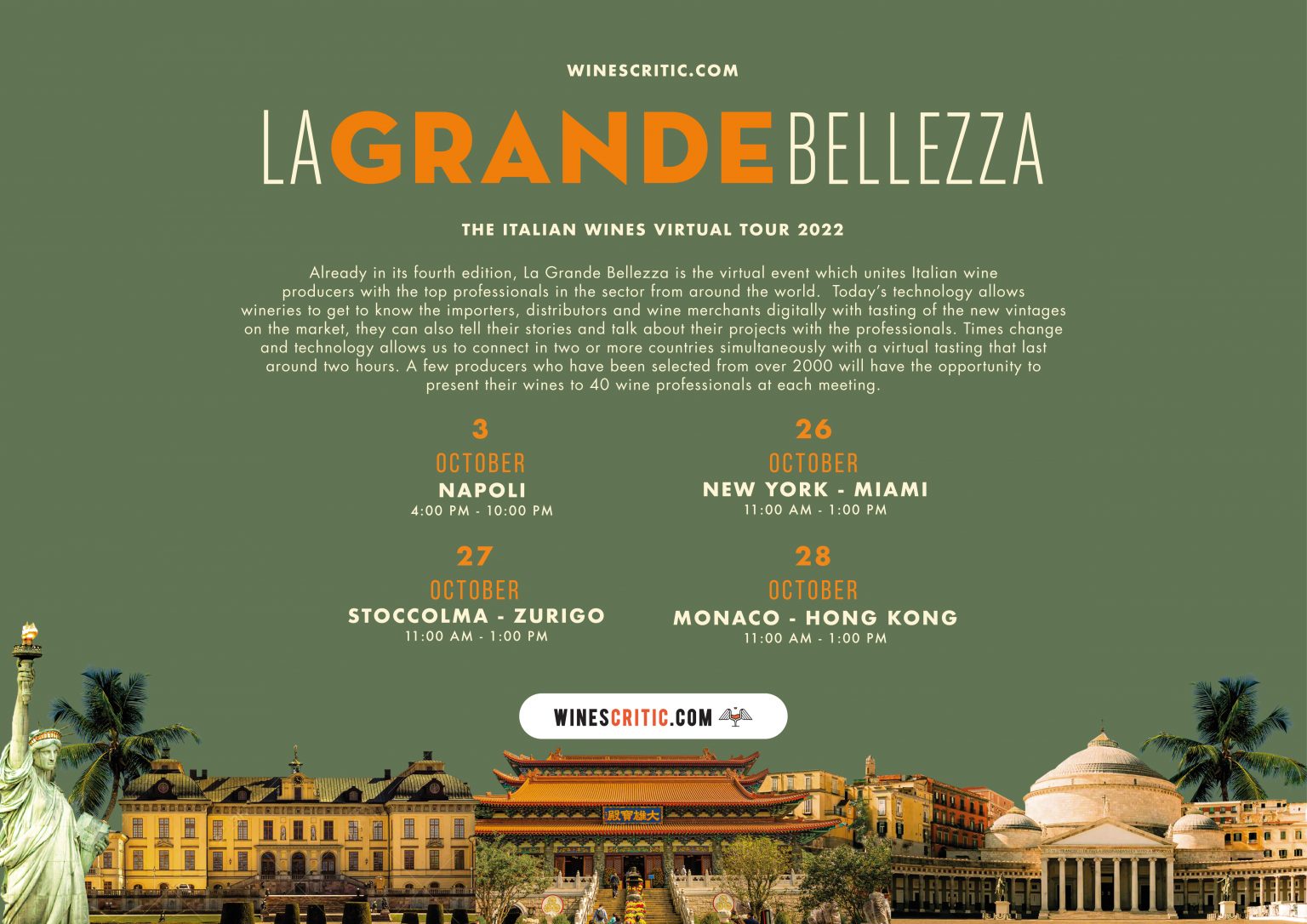 La Grande Bellezza Ottobre 2022. Per la prima volta in presenza a Napoli - WinesCritic